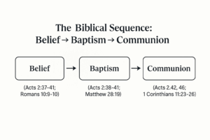 Baptism vs. Communion: What Comes First (and Why It Matters) - Wisdom Walk